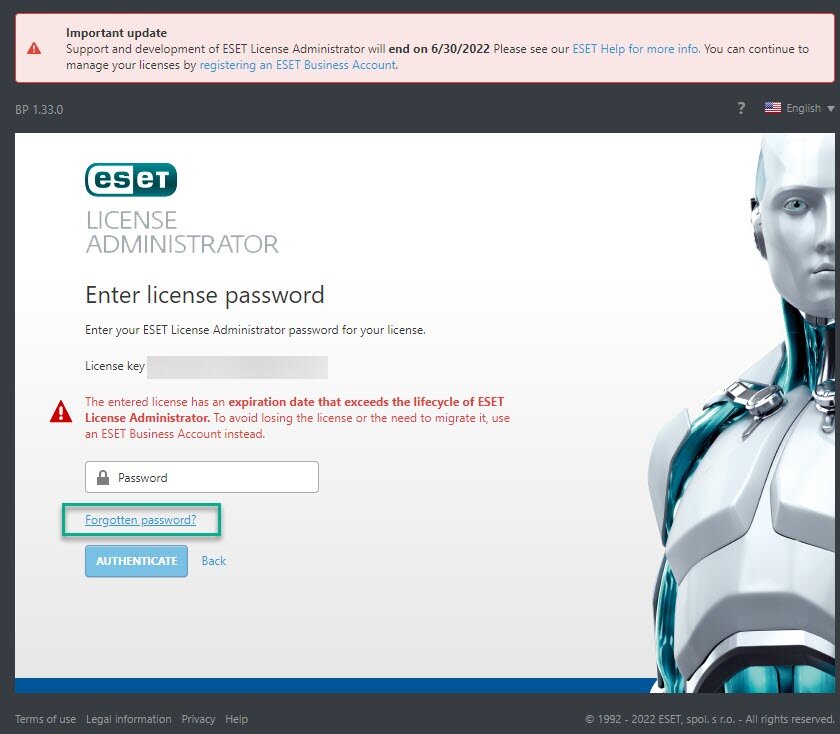 Migrating from ELA to EBA - going round in circles! - ESET Licensing ...