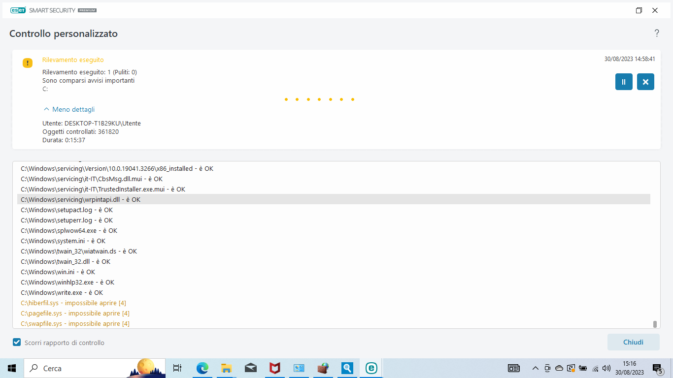EFI/CompuTrace.A on ASUS and acer - Malware Finding and Cleaning - ESET ...