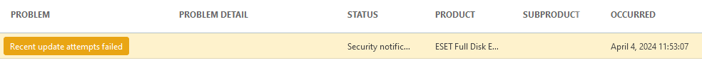 ESET FDE Version 1.4.62.0 update problem - Encryption - ESET Security Forum