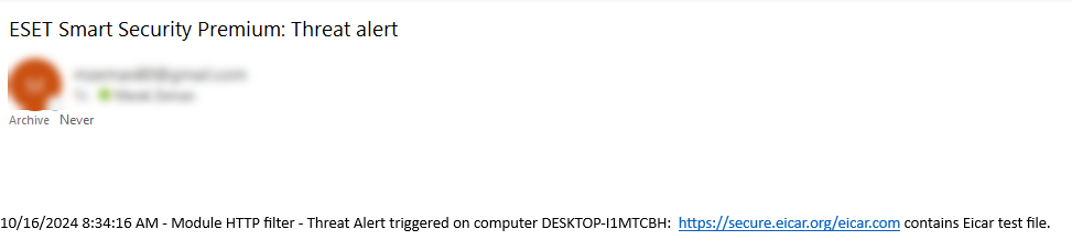 ESET email notifications not working - ESET NOD32 Antivirus - ESET ...