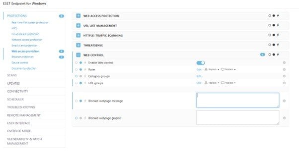 Web Control Blocking Popup Shown, But Websites Still Load – ESET ...