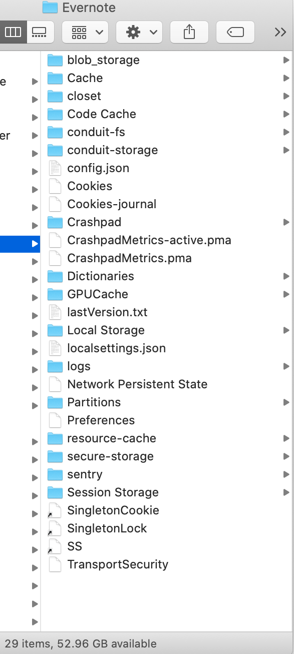 Where and how is Evernote stored on my computer? - Evernote General ...