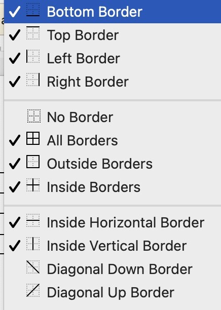 Table borders in Evernote - General Feature Requests - Evernote User Forum