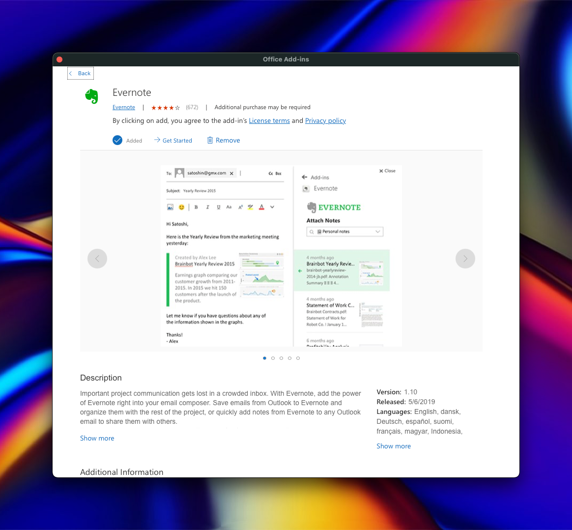 Evernote add-in for Outlook 365 - Evernote General Discussions ...