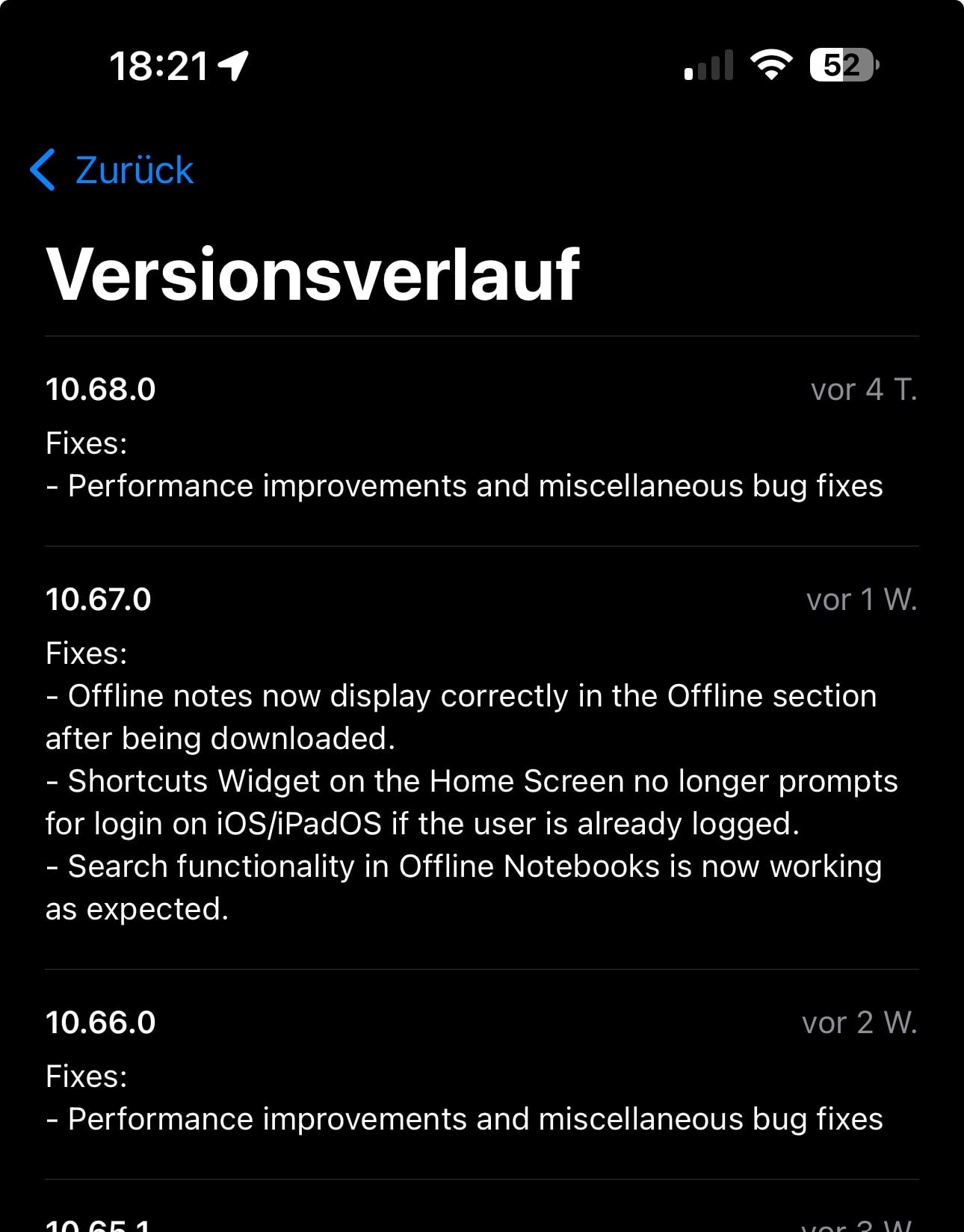 Notebooks - Make all available offline - Evernote for iOS Issues ...