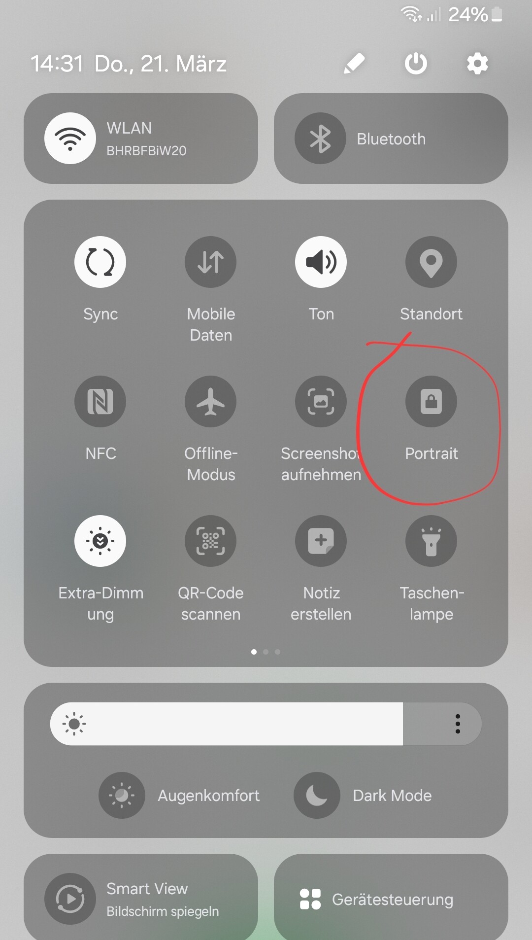 Evernote Android turns phone view into landscape mode - Evernote for ...