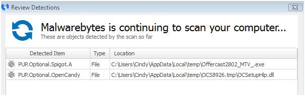 Do I have a problem PUP or not? - Resolved Malware Removal Logs ...