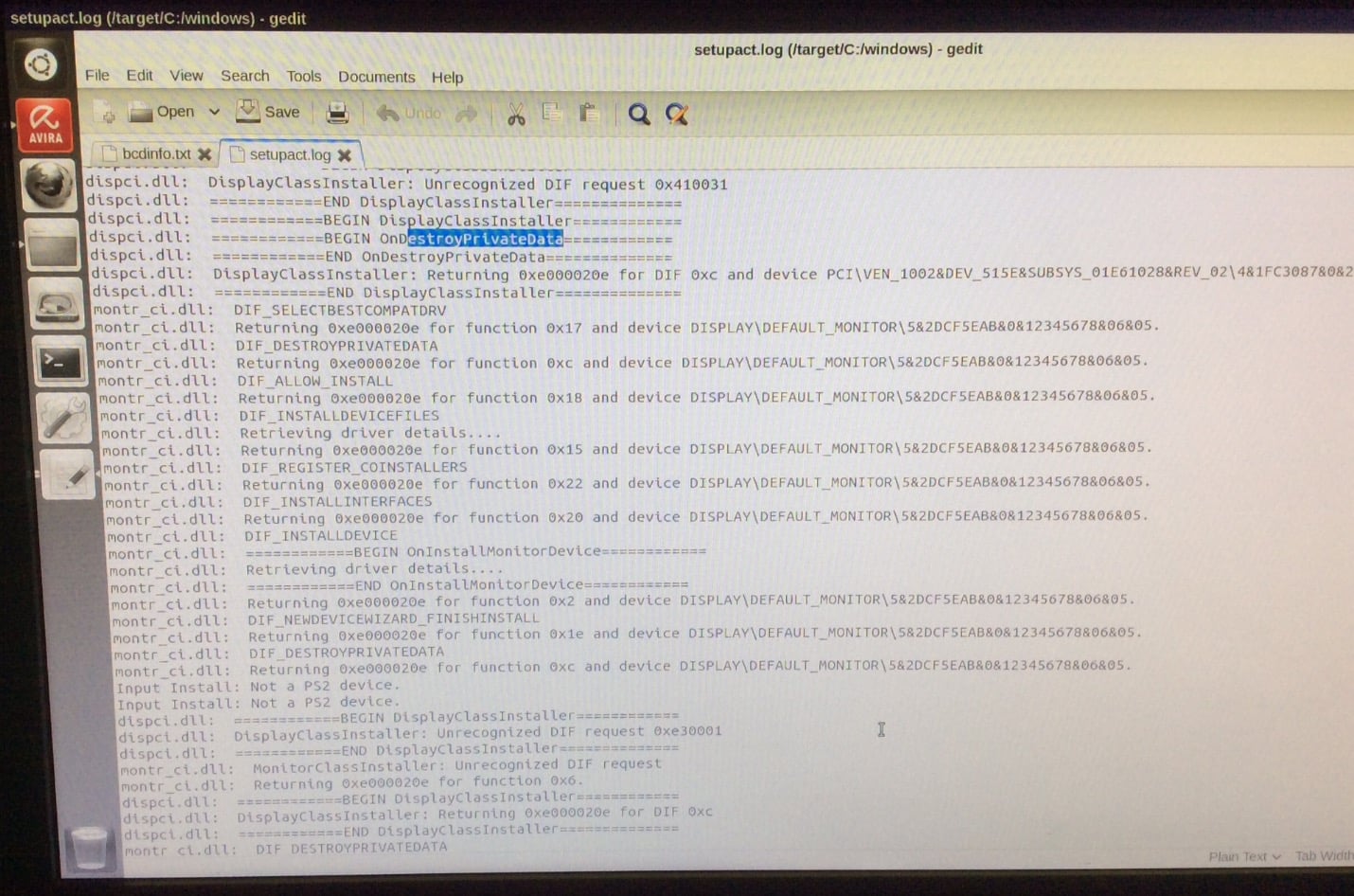 Possible mebroot infection - Resolved Malware Removal Logs ...