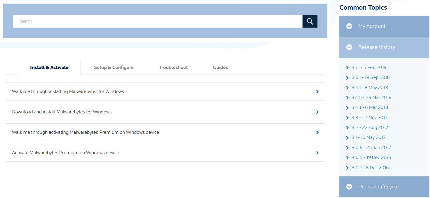 Malwarebytes Anti-Malware History / Updates - Security Software Updates ...