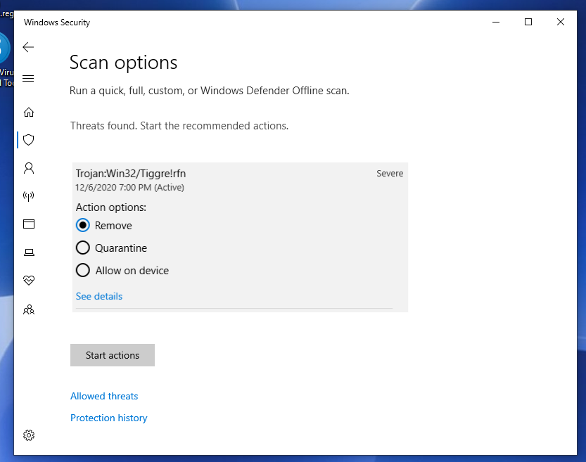 Virus / Trojan or Windows Defender False Positive? (Trojan:Win32/Tiggre ...