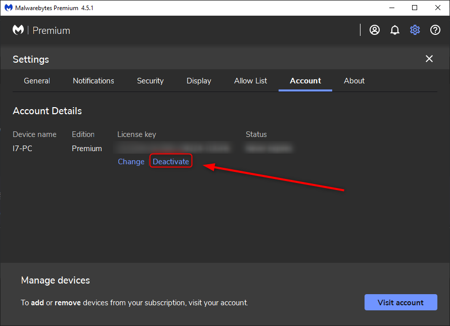 Deactivate then activate on cleaned Windows 10 with 3 device 2 year ...