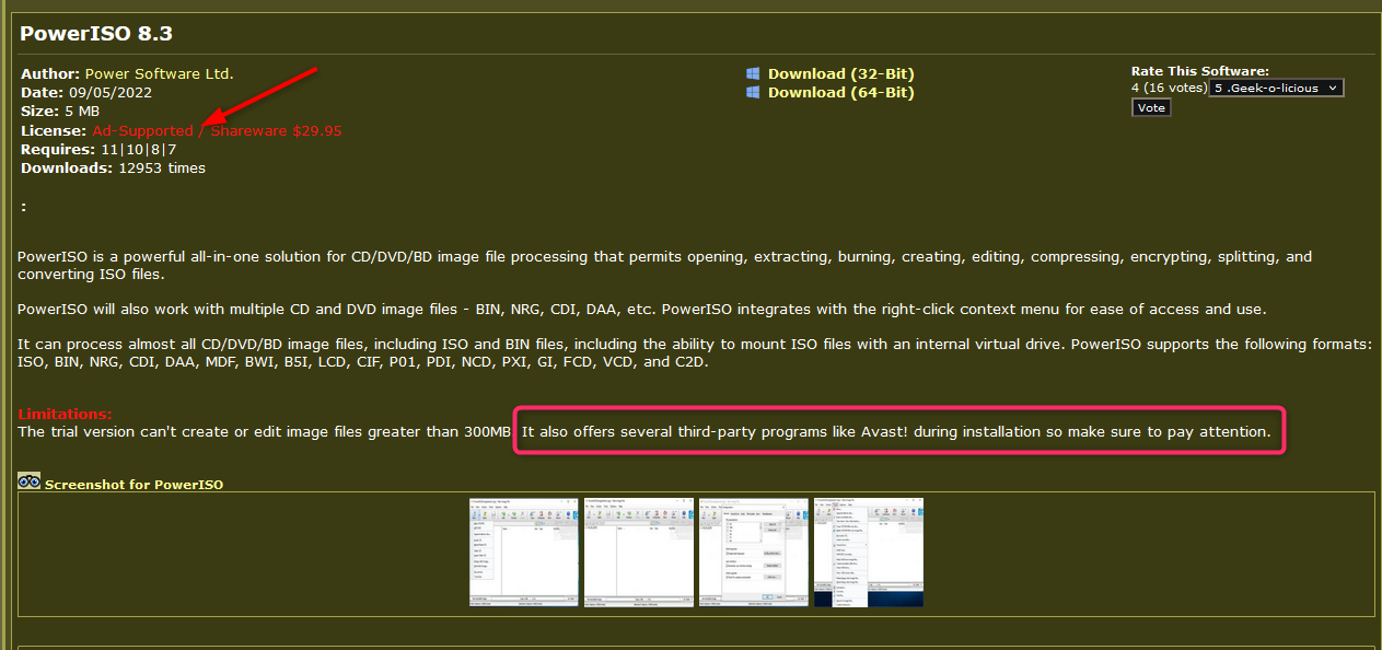 False positive PowerISO.exe - File Detections - Malwarebytes Forums