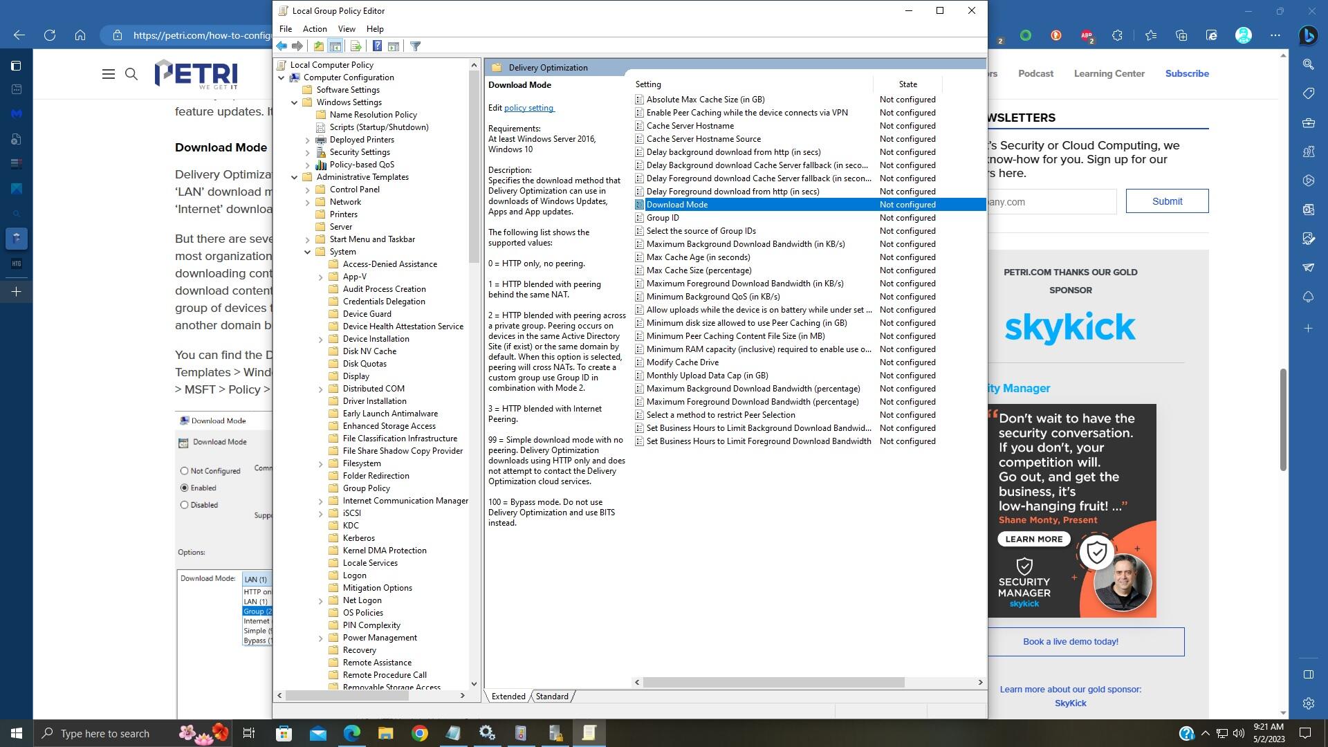 Unable to update Windows 10 or access antivirus websites : Trojan ...