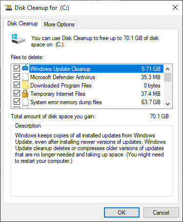 Windows keeps downloading the latest/same definitions every update ...