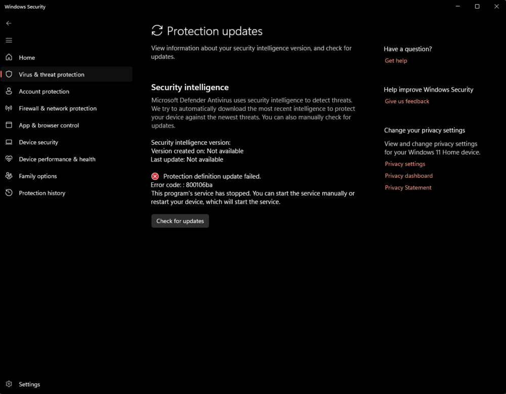 Error with WIndows Update - Resolved Malware Removal Logs ...