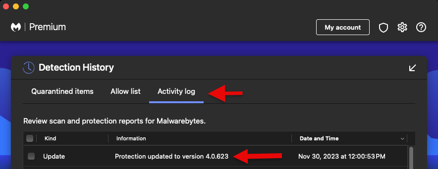 Free scan been stuck at the same file - Malwarebytes for Mac Support ...