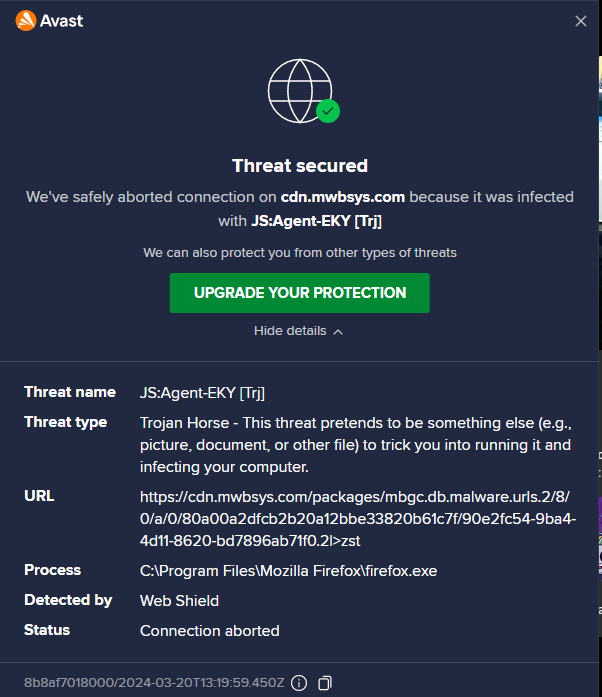 Trojen being delivered via cdn.mwbsys.com? - Malwarebytes for Windows ...
