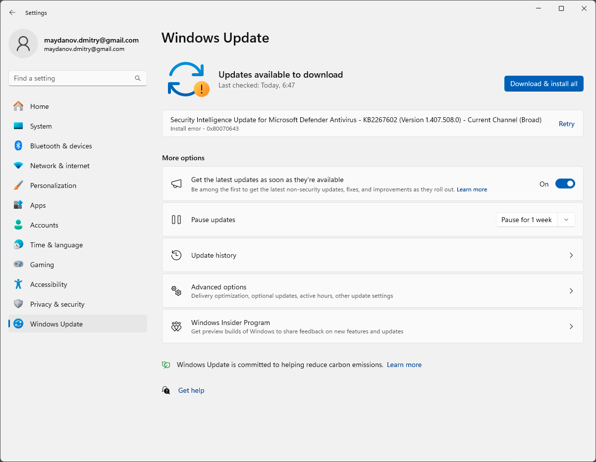 KB2267602 MS Windows 11 update - Resolved Malware Removal Logs ...