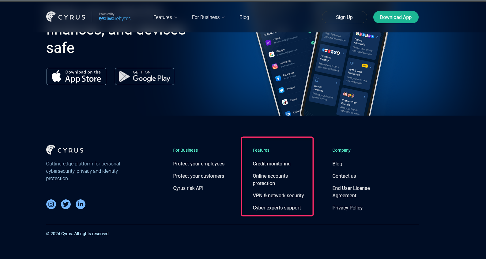 Question about Cyrus by Malwarebytes - Malwarebytes for iOS Support ...