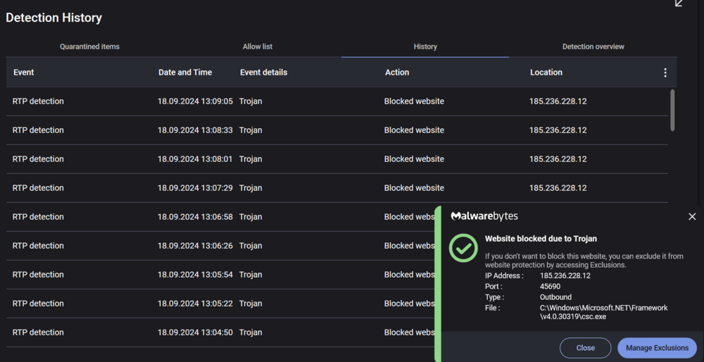.NET Framework Trojan - Resolved Malware Removal Logs - Malwarebytes Forums