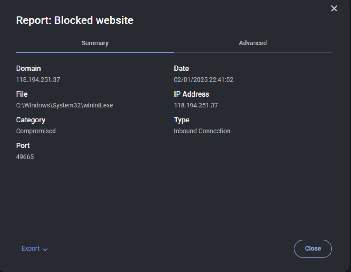 RTP Detection - Many different IPs and Ports - Resolved Malware Removal ...