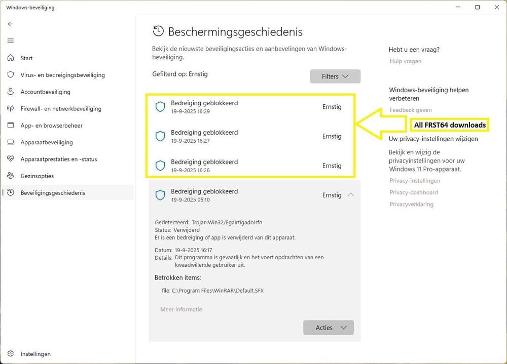 Trojan:Win32/Phonzy.A!ml in FRST64 link. What to do now? - Resolved ...