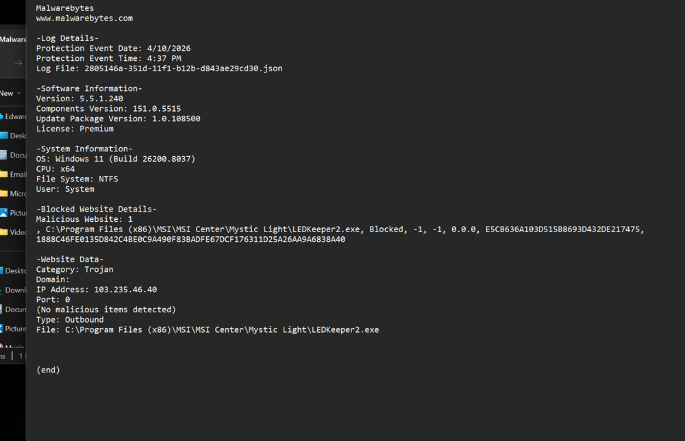 LEDKeeper2.exe and System being detected as "Trojan's" in Detection ...