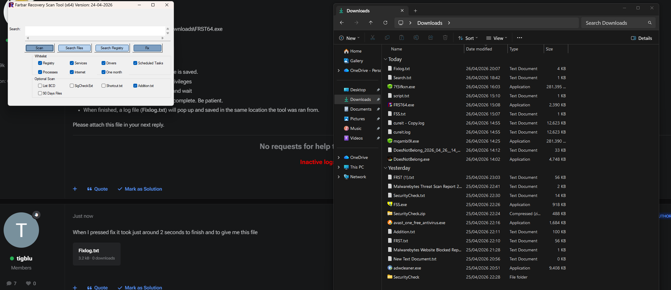 Please I need help malwarebytres keeps showing me this notification ...