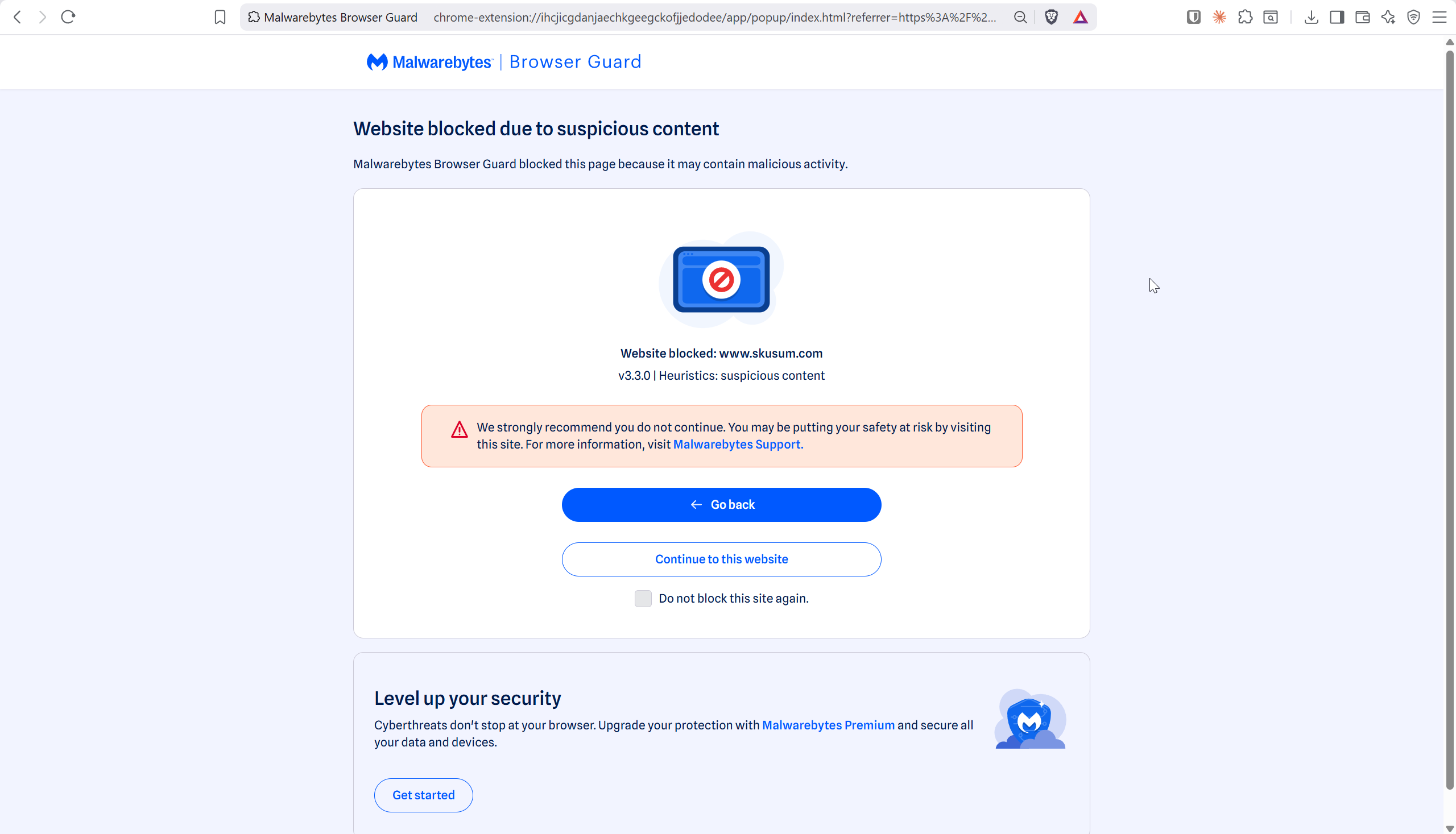False positive: skusum.com blocked as "suspicious content" (heuristics ...