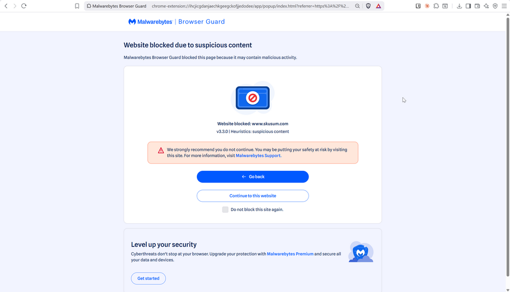 False positive: skusum.com blocked as "suspicious content" (heuristics ...