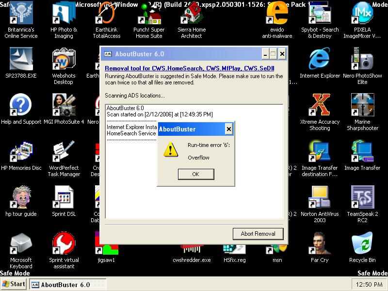 error 6----overflow - Resolved Malware Removal Logs - Malwarebytes Forums