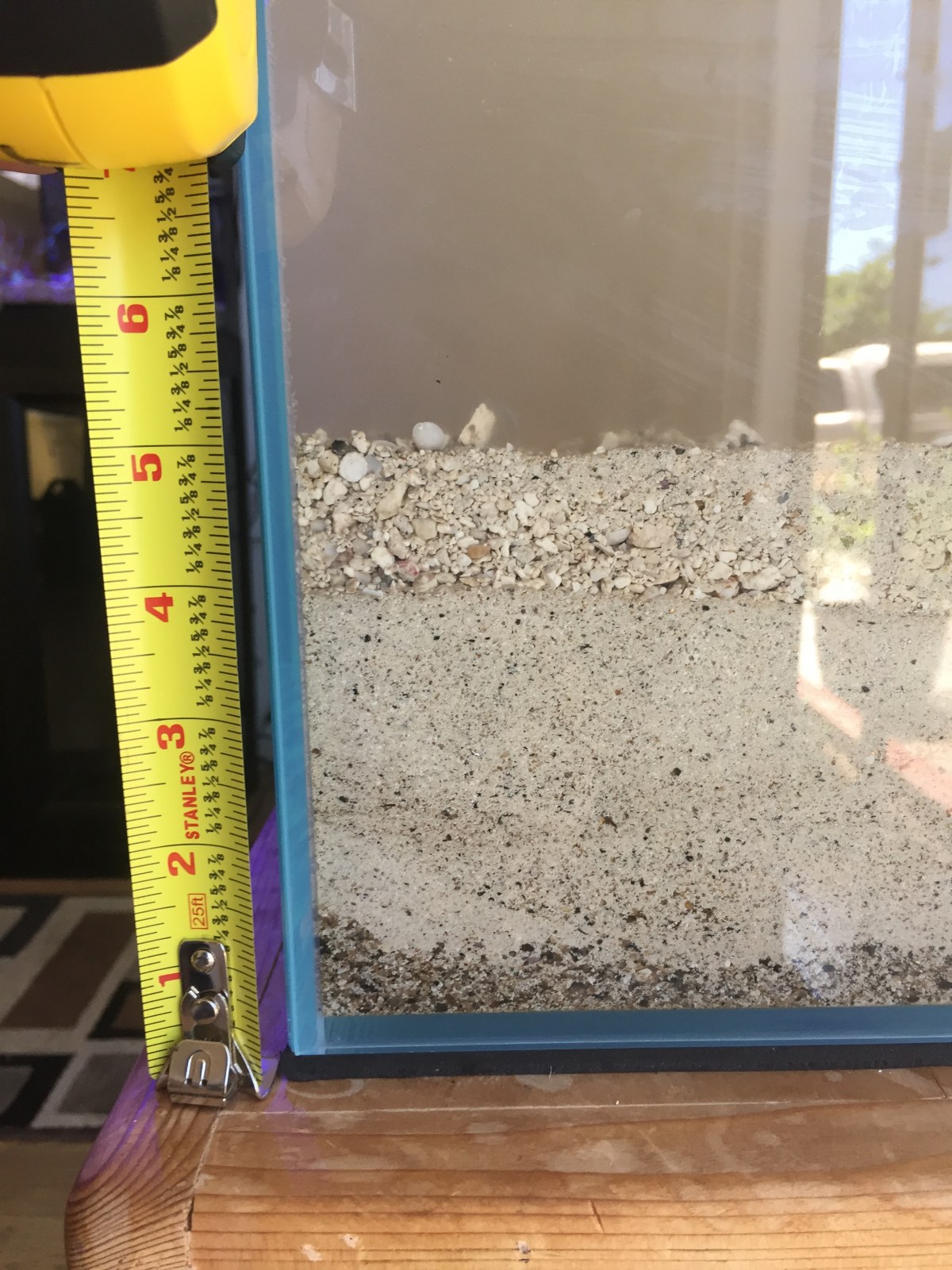 First Reef Tank, Substrate Depth? - Beginners Discussion - Nano-Reef ...