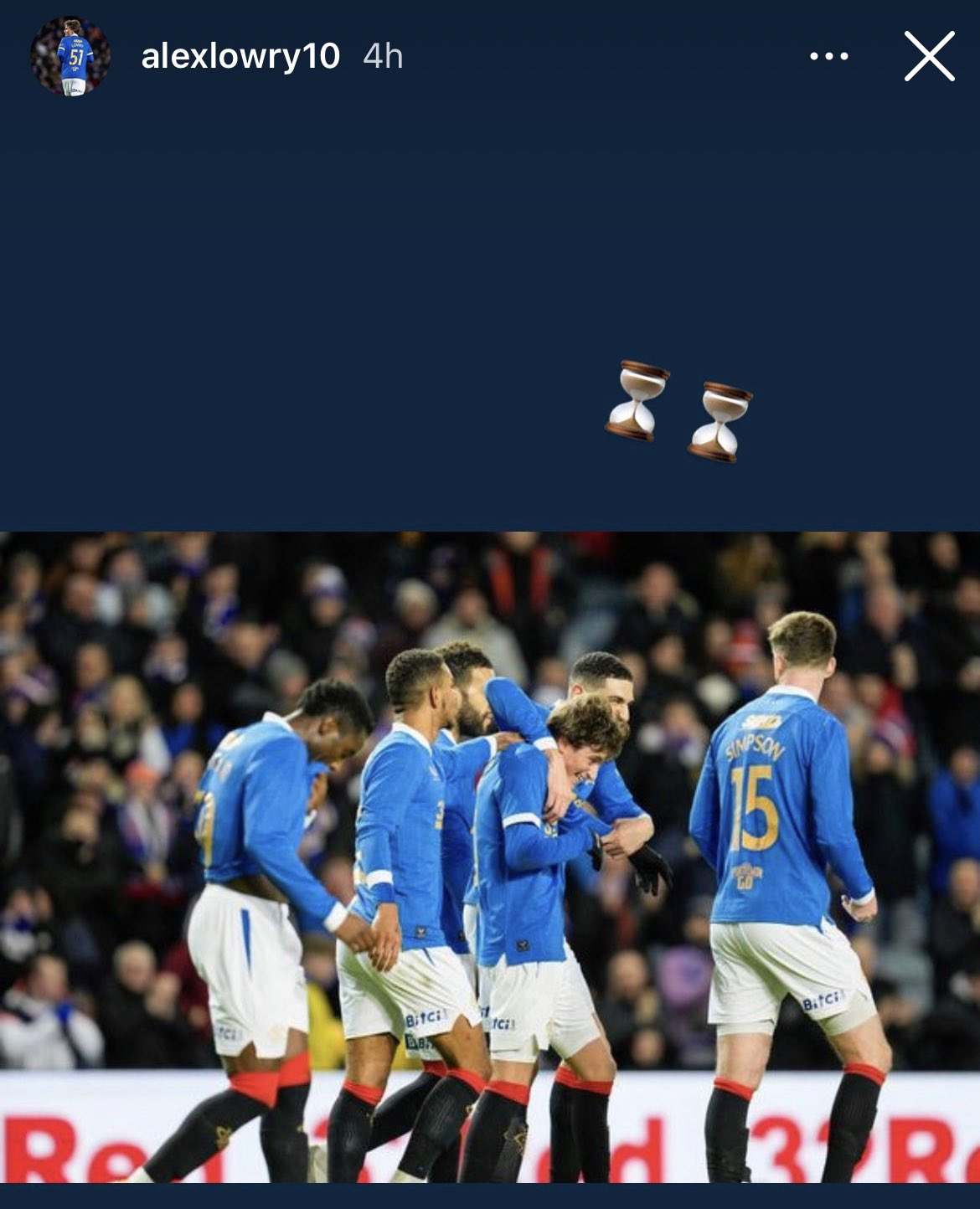 Alex Lowry - Jimmy Bell's Kitroom - Rangers Media