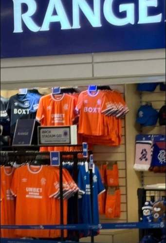 New orange 4th kit - Jimmy Bell's Kitroom - Rangers Media - Rangers ...