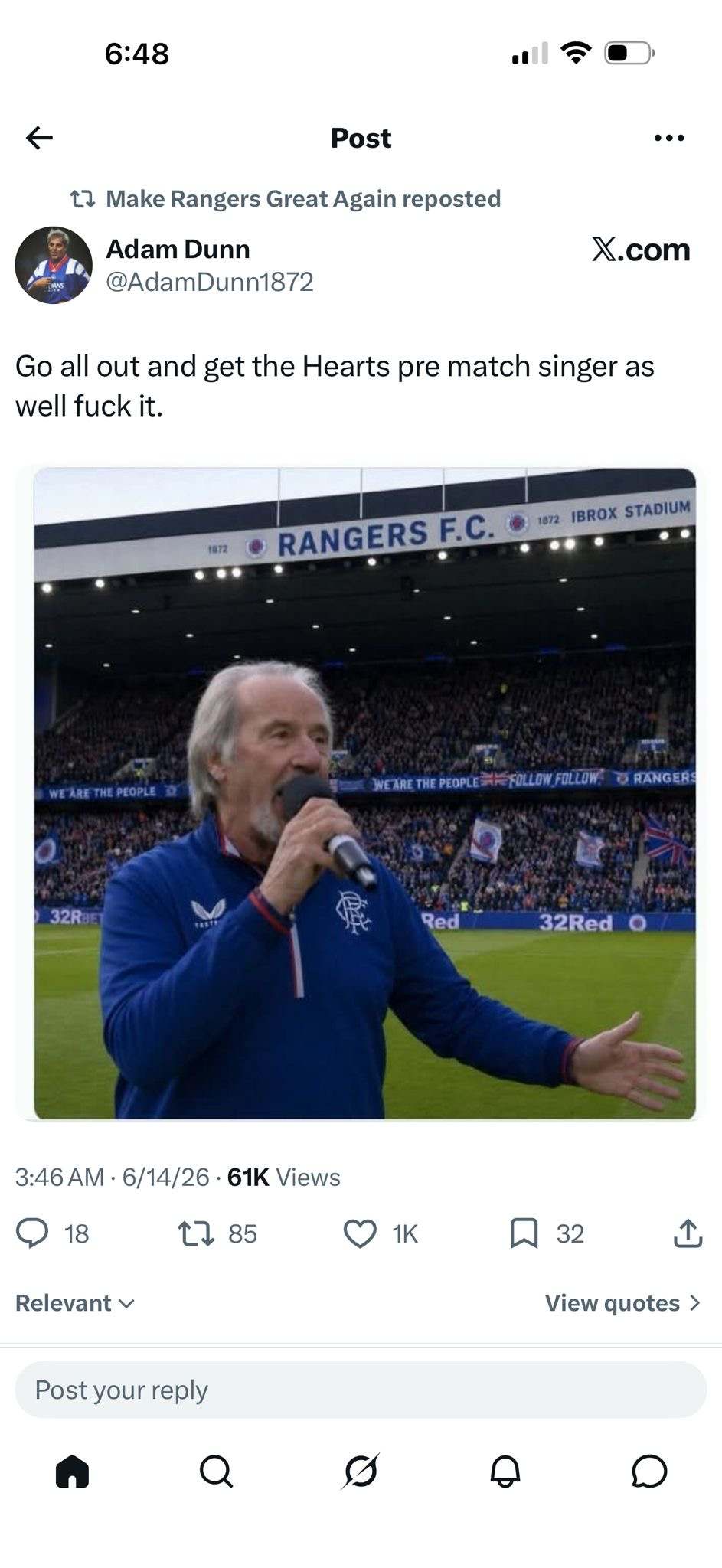 Welcome to Rangers Derek McInnes - Page 4 - Jimmy Bell's Kitroom ...