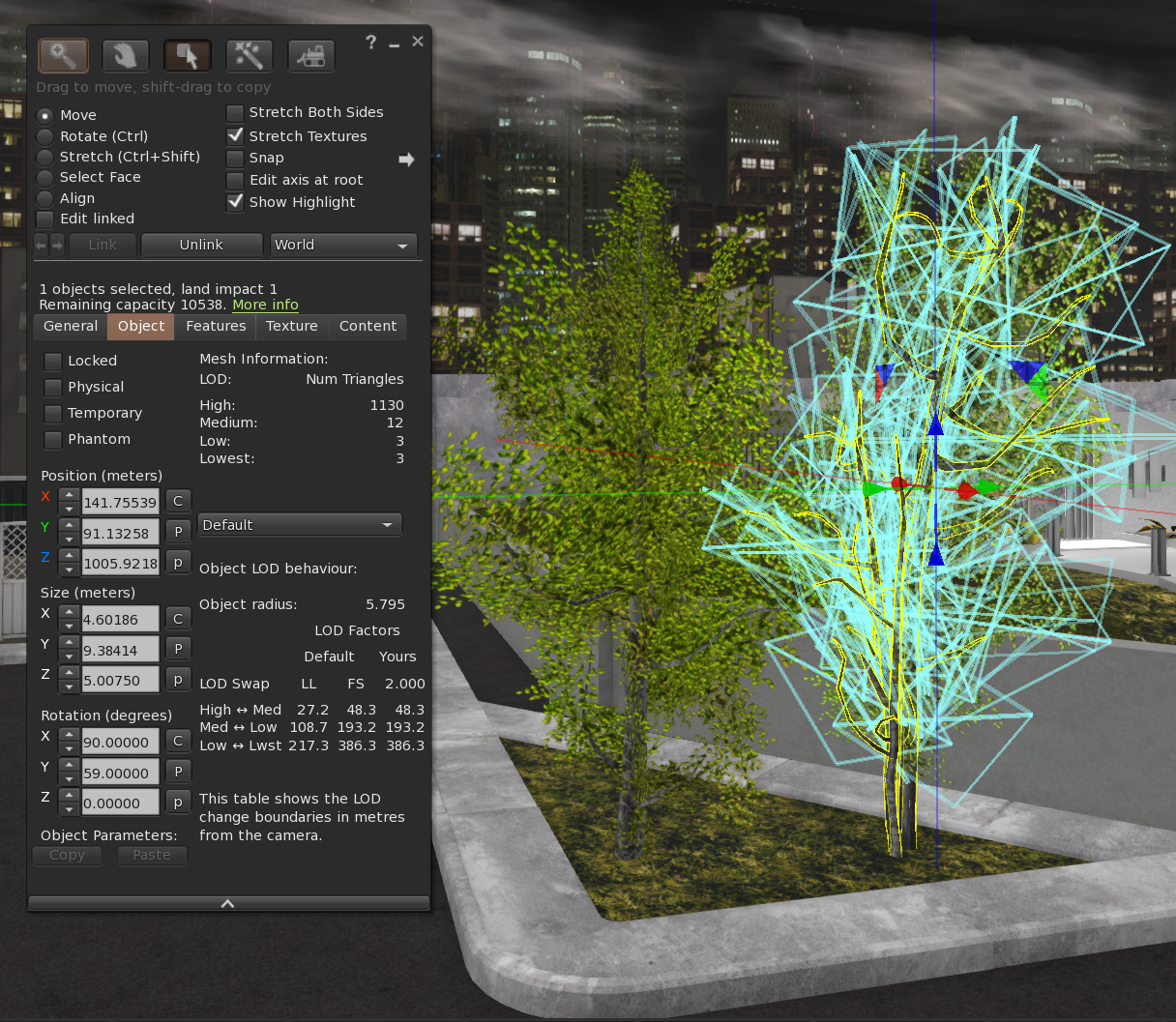LoD models swapped inworld - Page 3 - Mesh - Second Life Community