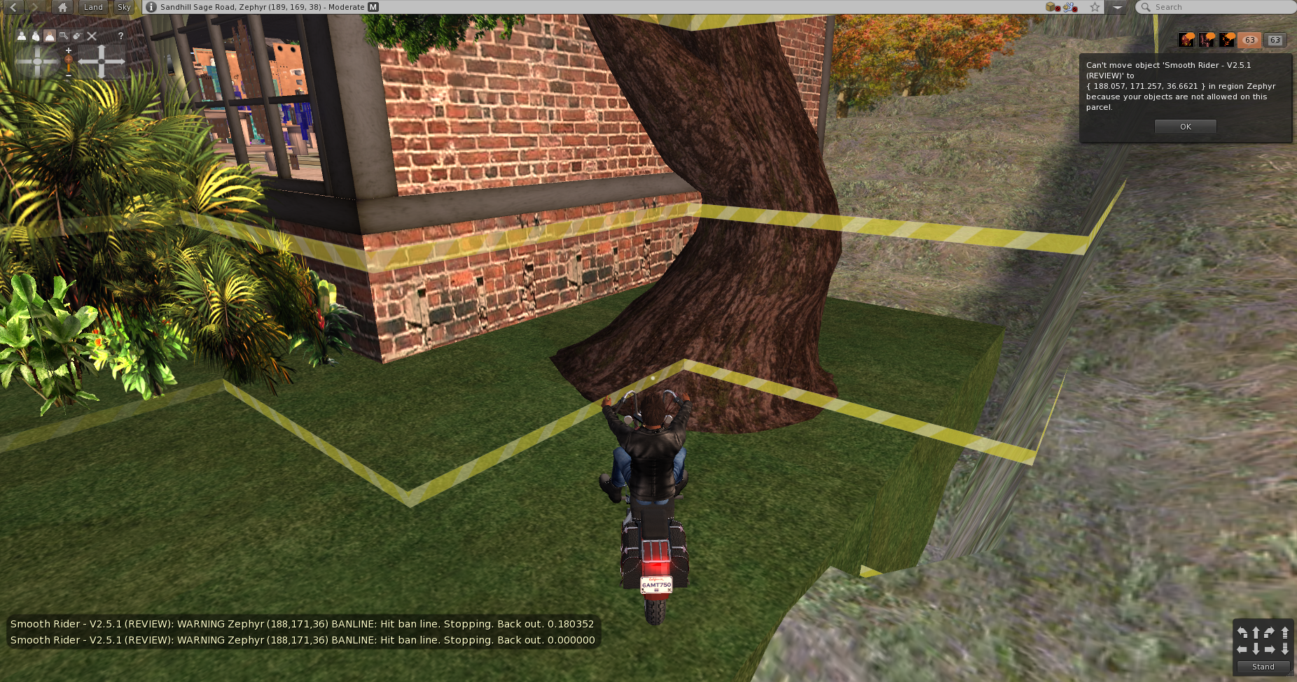 How to make vehicles bounce from ban lines - General Second Life Tech ...