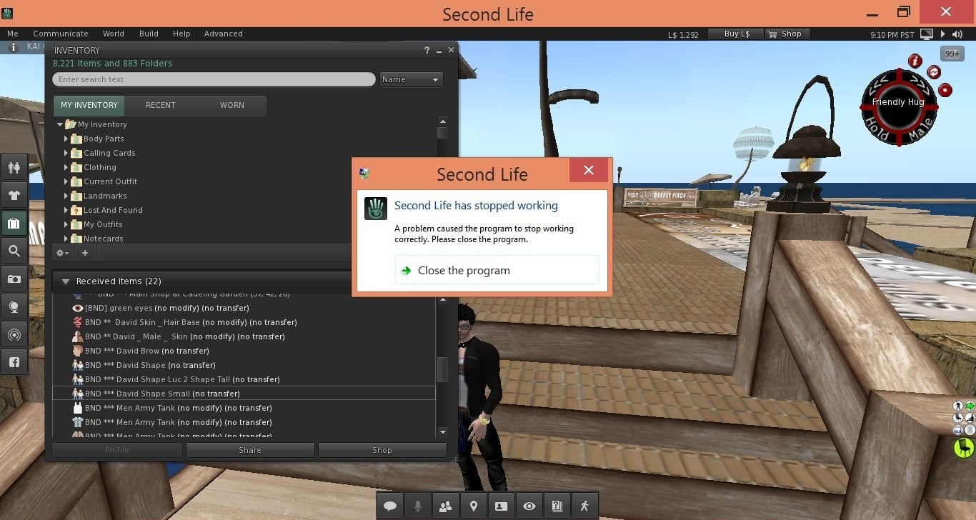viewer crash - Second Life Viewer - Second Life Community
