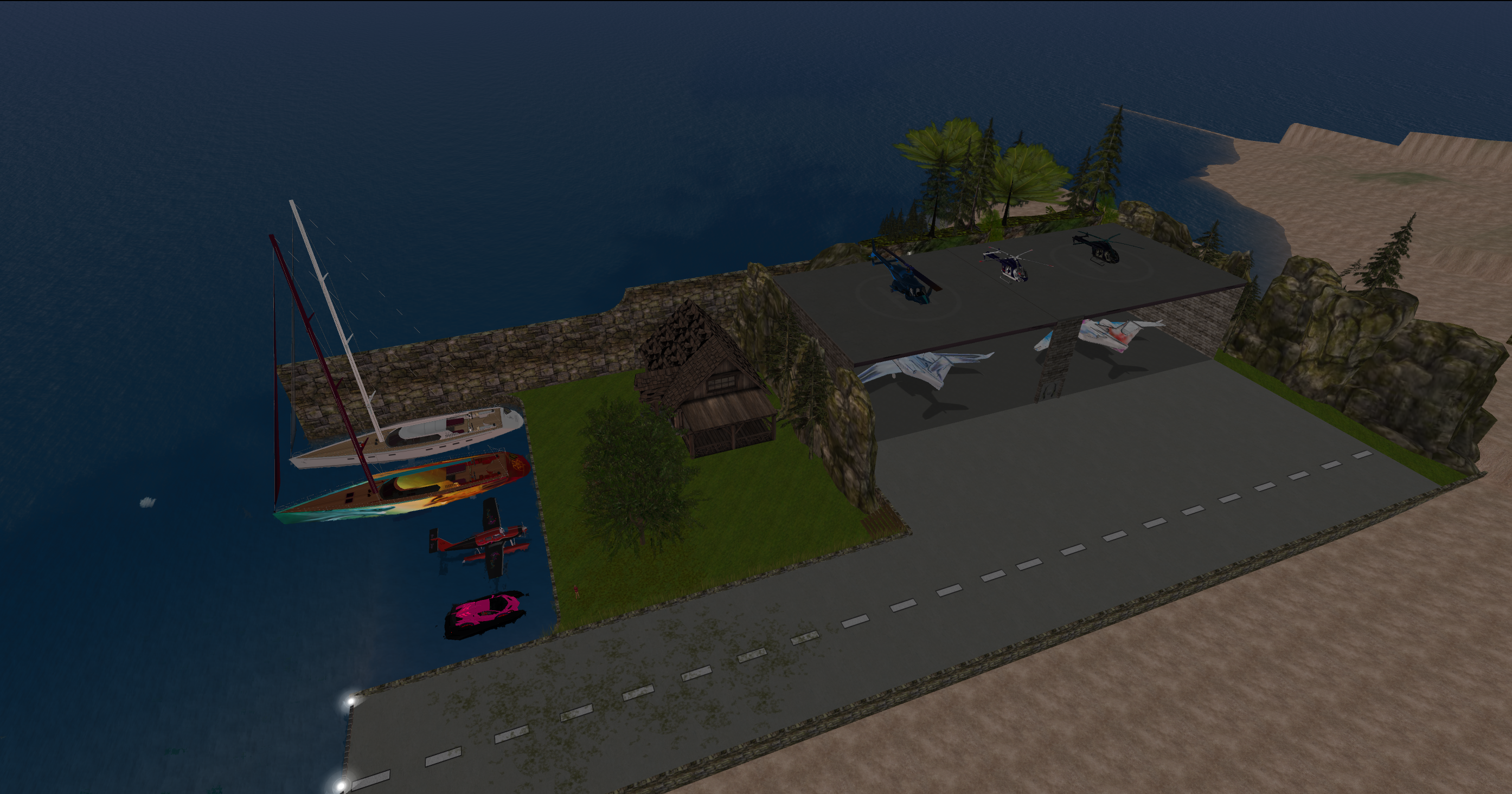 Blake Sea waterfront 8192 sqm. 2812 prims for use. - Mainland - Second ...
