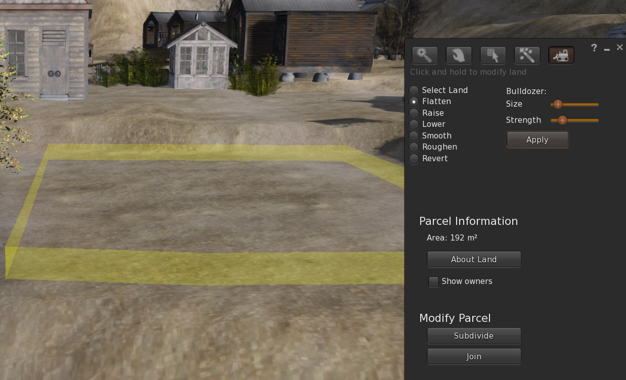 how to make land all even? - Land - Second Life Community