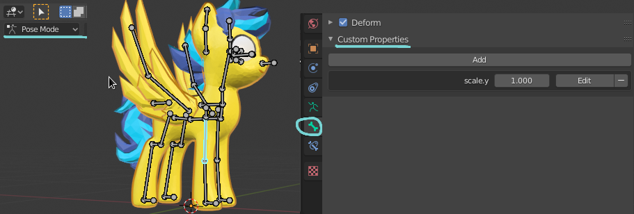 Problem importing custom boned avatar: deformation - Mesh - Second Life ...