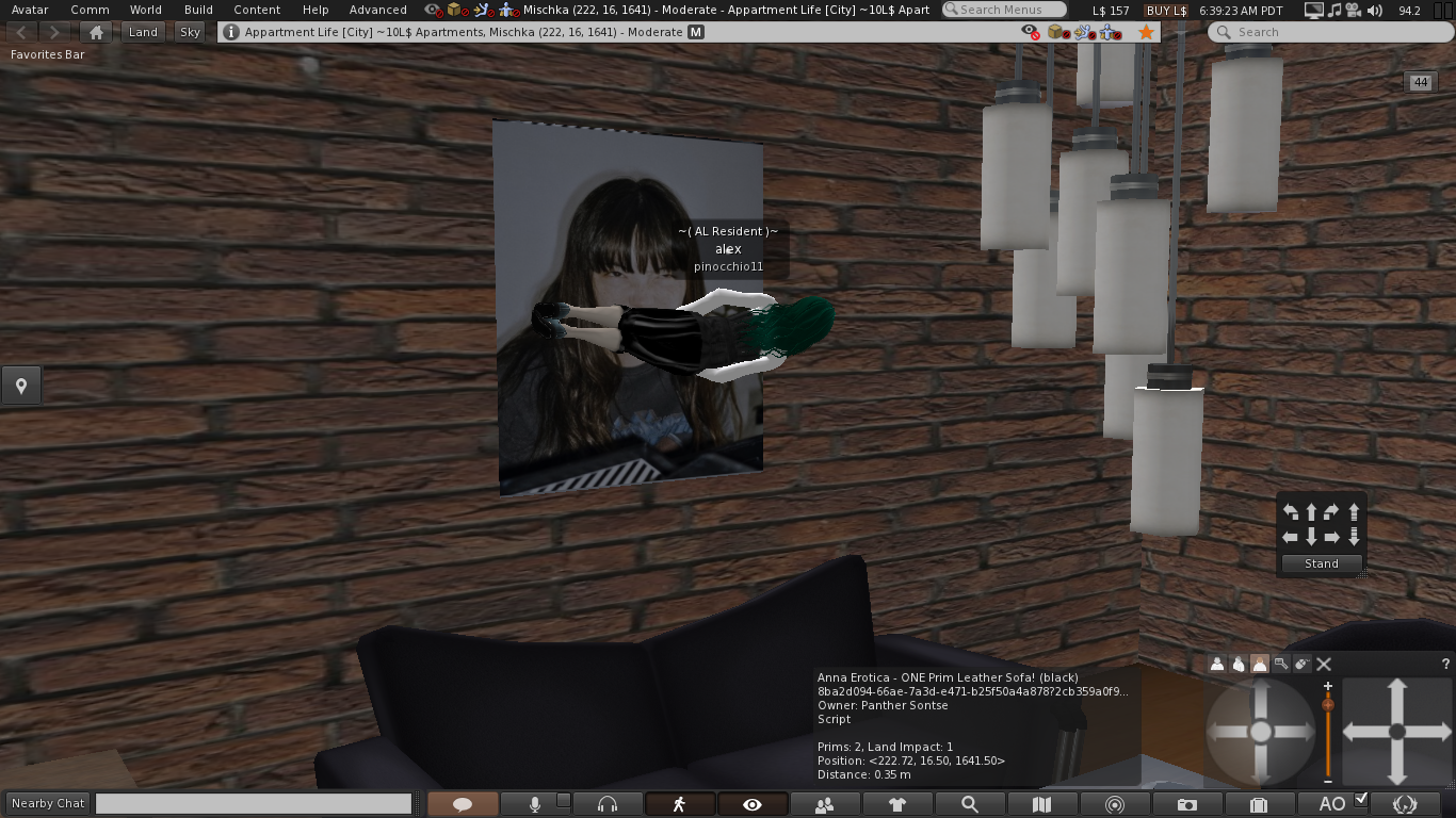 Touch menu not working - Controls - Second Life Community