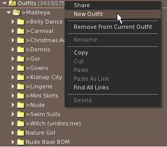 Outfits Management - General Second Life Tech Discussion - Second Life ...