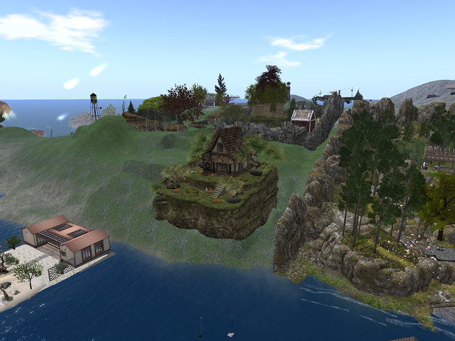 Beautiful land for sale with a house on the beach overlooking the sea ...