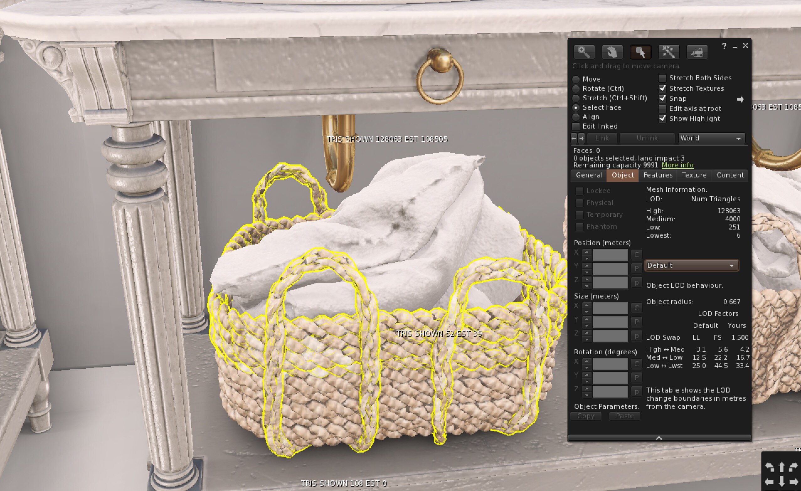 LODs - Mesh - Second Life Community
