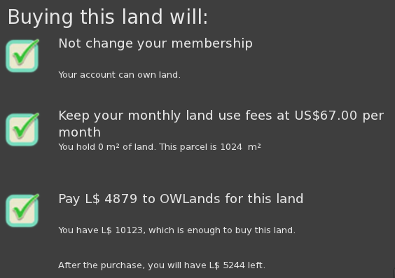 "Keep your monthly land use fees at... $67??" - Mainland - Second Life ...