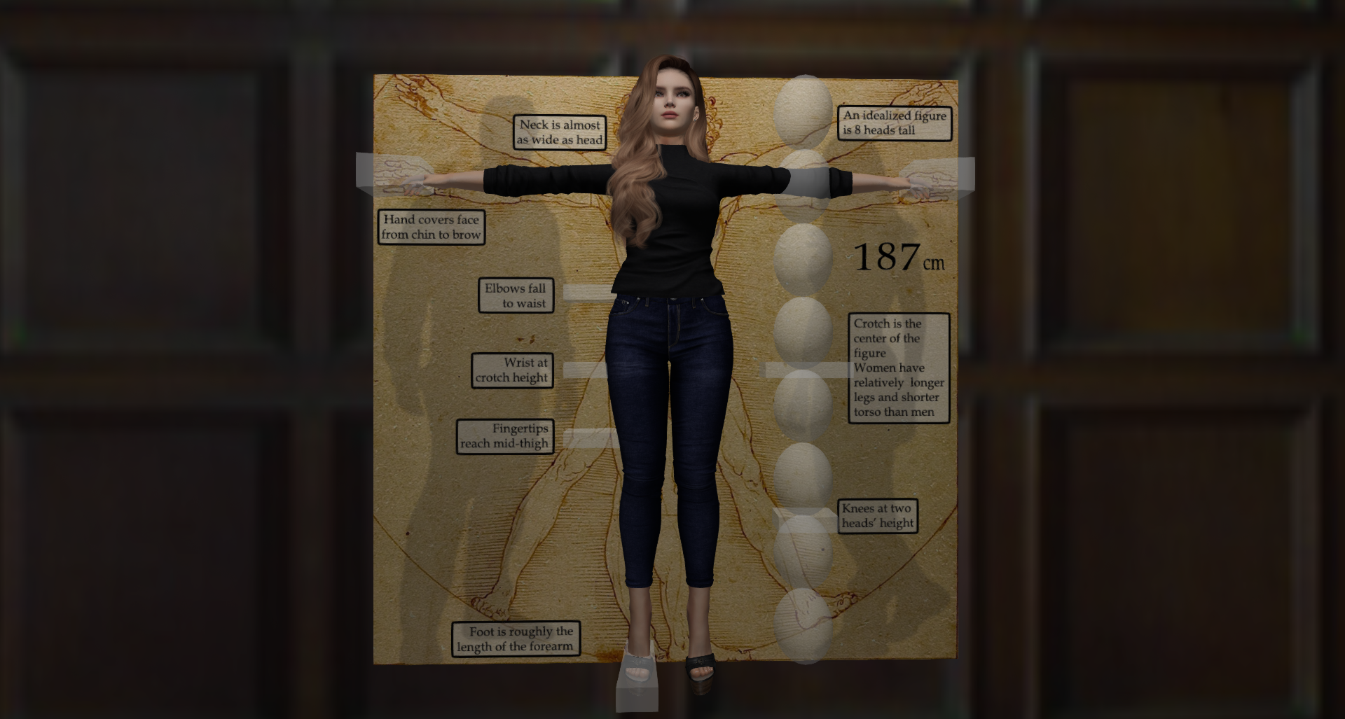Human Proportioning Tool - Your Avatar - Second Life Community