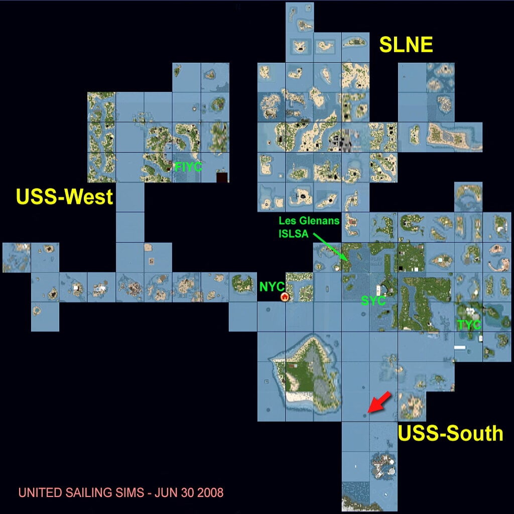 Bellisseria to Blake Sea via Protected Water - Why is it still ...