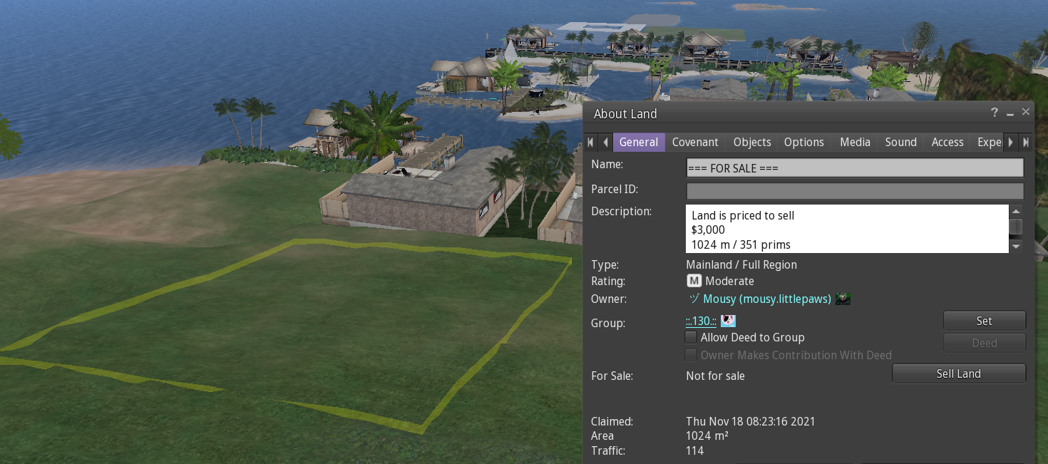 selling my land