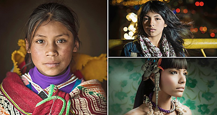 Skins / mesh heads for a Mestizo or Central-South American Indigenous ...